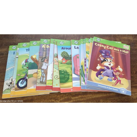 LeapFrog TAG | Accents | Leapfrog Tag Lot Of 9 Books Consonant And ...